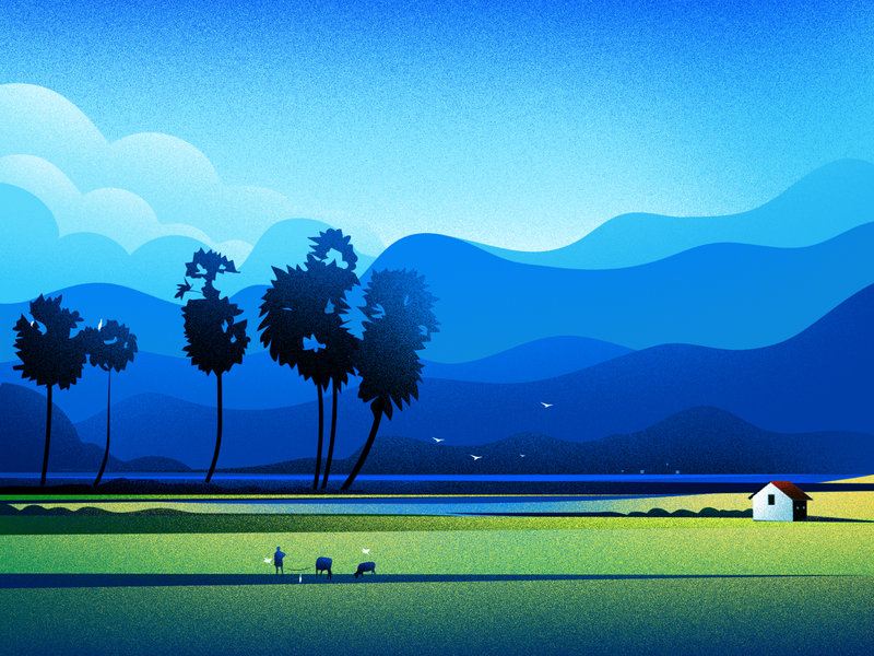 如果真爱有颜色，那一定是蓝色 ~作者：febin_raj