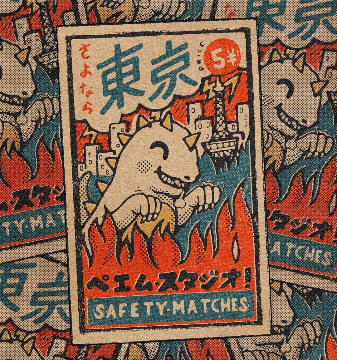 经典日式插画风海报设计 | Paiheme Studio|插画|日式|经典_新浪新闻