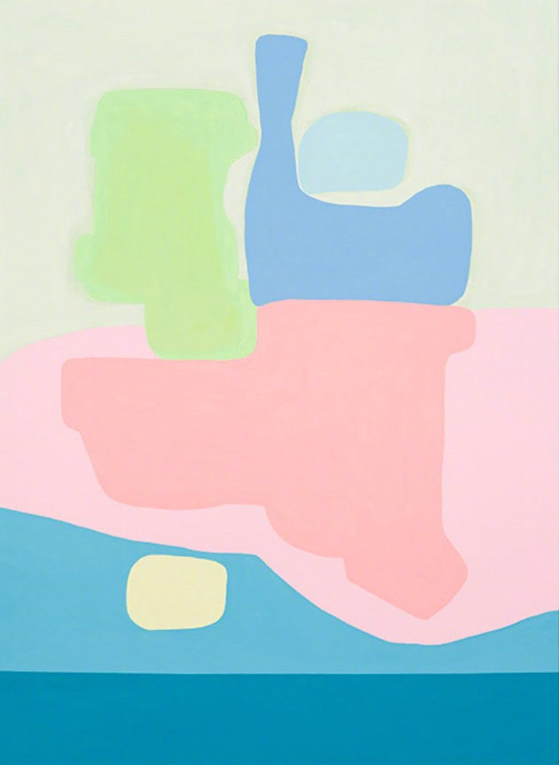 极简主义绘画与治愈系色彩， Jeanie Riddle|极简主义|绘画|色彩_新浪新闻