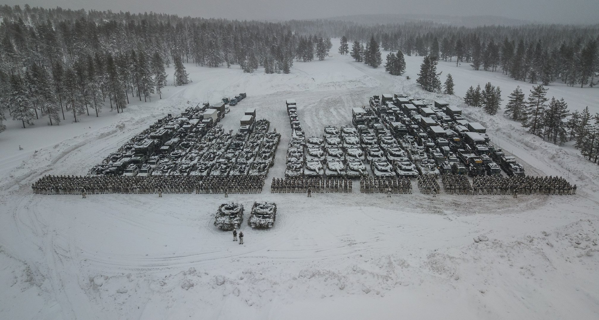 参加2019北风演习的瑞典陆军北博尔腾团（I19）192机械化营的全部装备|瑞典|主战坦克|博尔_新浪新闻