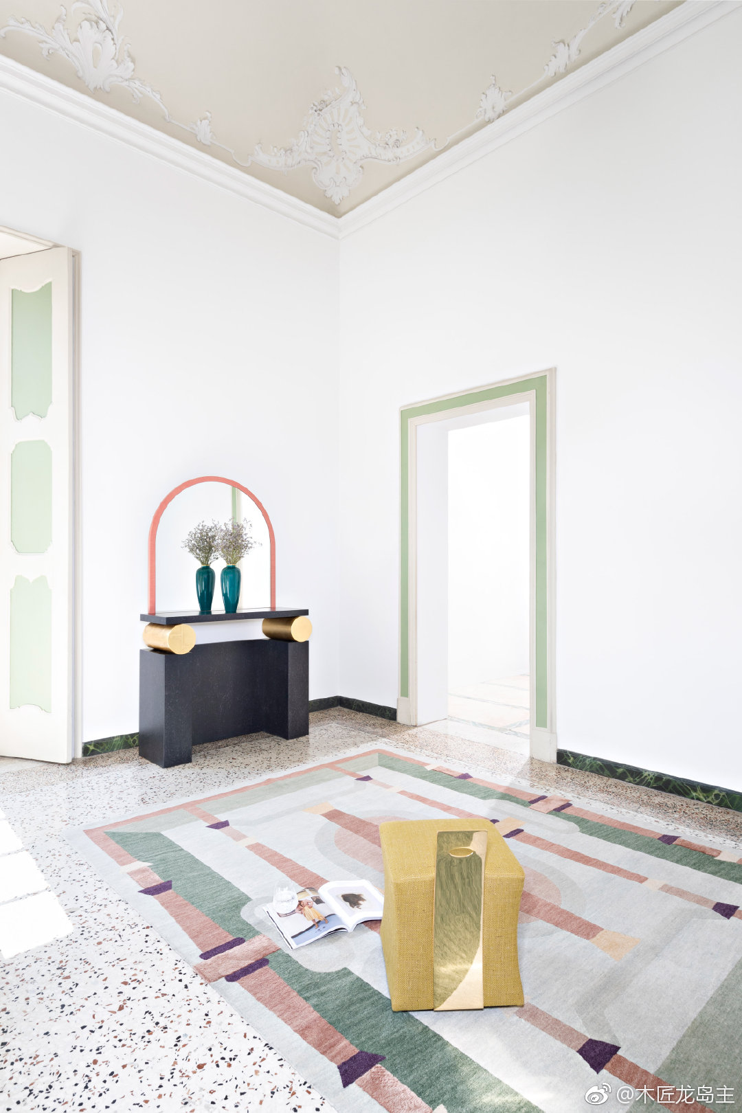 Studio Klass的工业设计师Marco Maturo和Alessio Roscini创作了一系|地毯|文艺复兴|意大利_新浪新闻