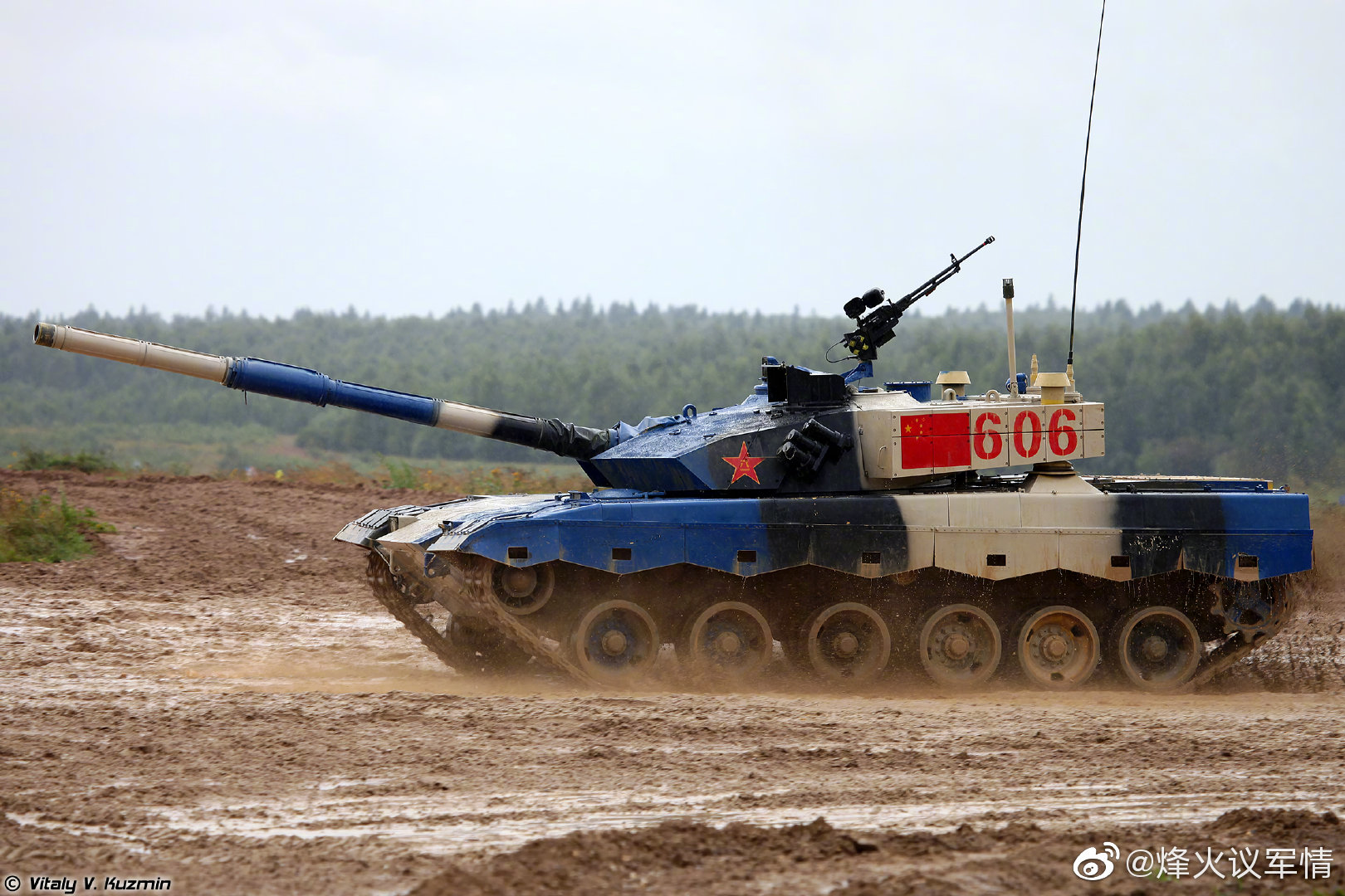 回顾：96B主战坦克在“坦克两项”上的身影|主战坦克|坦克|身影_新浪新闻