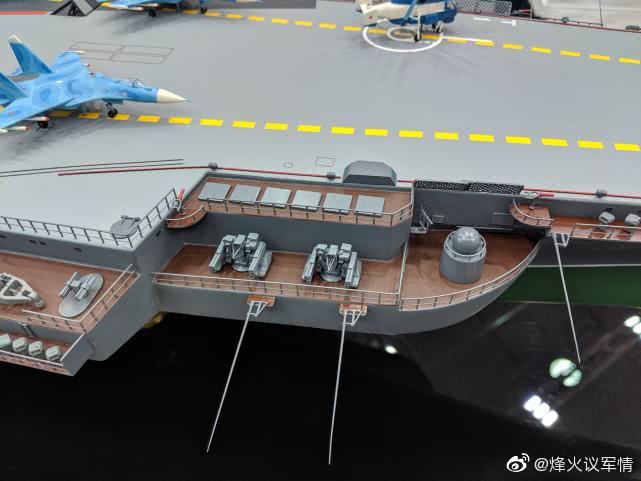 俄罗斯涅瓦设计局首次展出的11430E型“海牛”级核动力航空母舰模型|海牛|设计局|核动力_新浪新闻