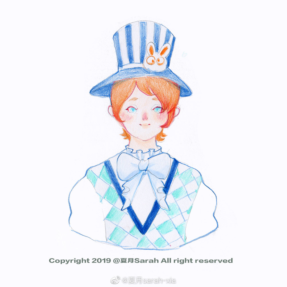 魔术师主题简笔画，最后有线稿哟.@夏月sarah-xia|夏月|简笔画|魔术师_新浪新闻