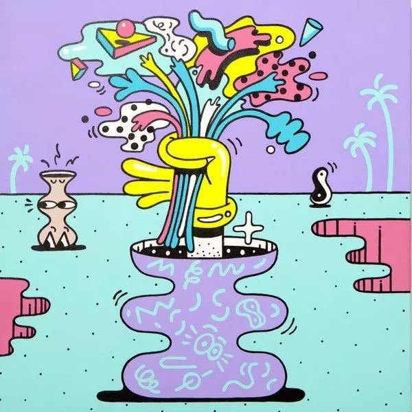 Steven Harrington ，一位来自美国洛杉矶的年轻艺术家