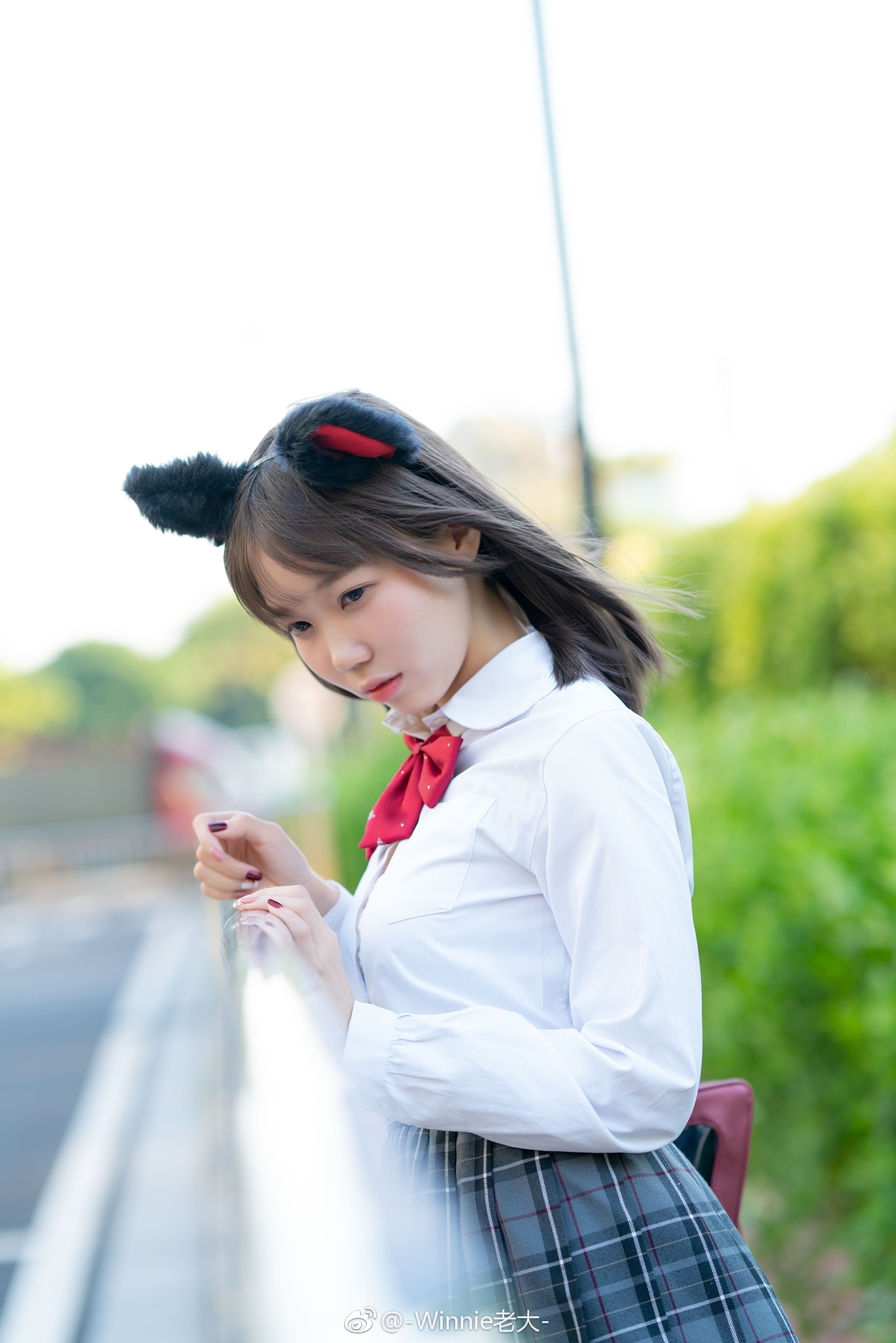 Jk制服私影主题1p@妍妍一米八揪咪 2p@绫乃乃乃乃的黑猫 3p@松鼠