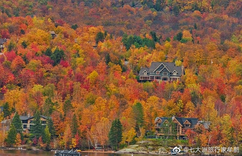 加拿大东部魁北克省的劳伦琴地区