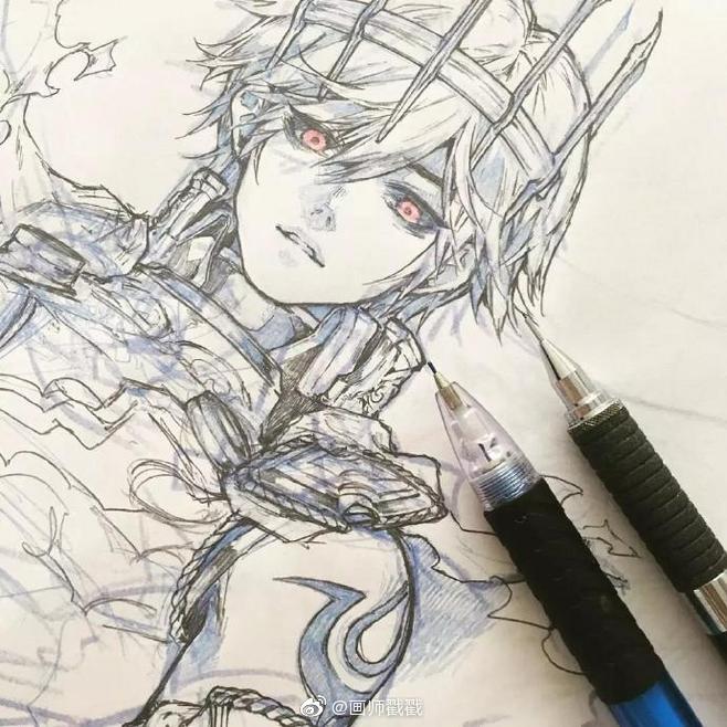 真的爱惨了这些铅笔画~~也太帅了叭by：Minmonsta @微博美学|铅笔画|美学_新浪新闻