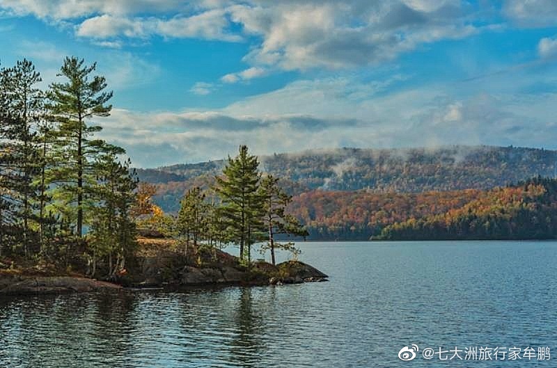 加拿大东部魁北克省的劳伦琴地区