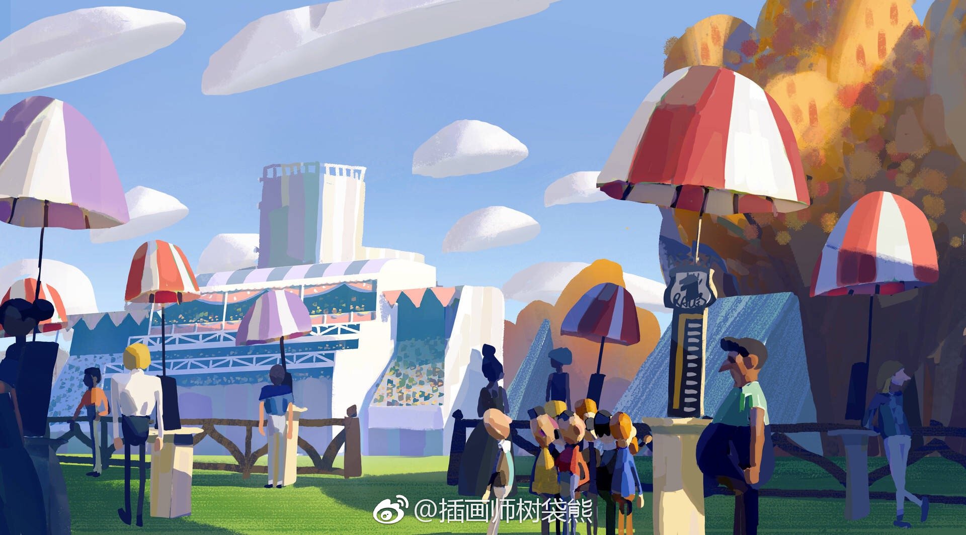 法国插画家 Zedig（Alexandre Diboine）概念场景插画设计作品|插画家|法国|场景_新浪新闻