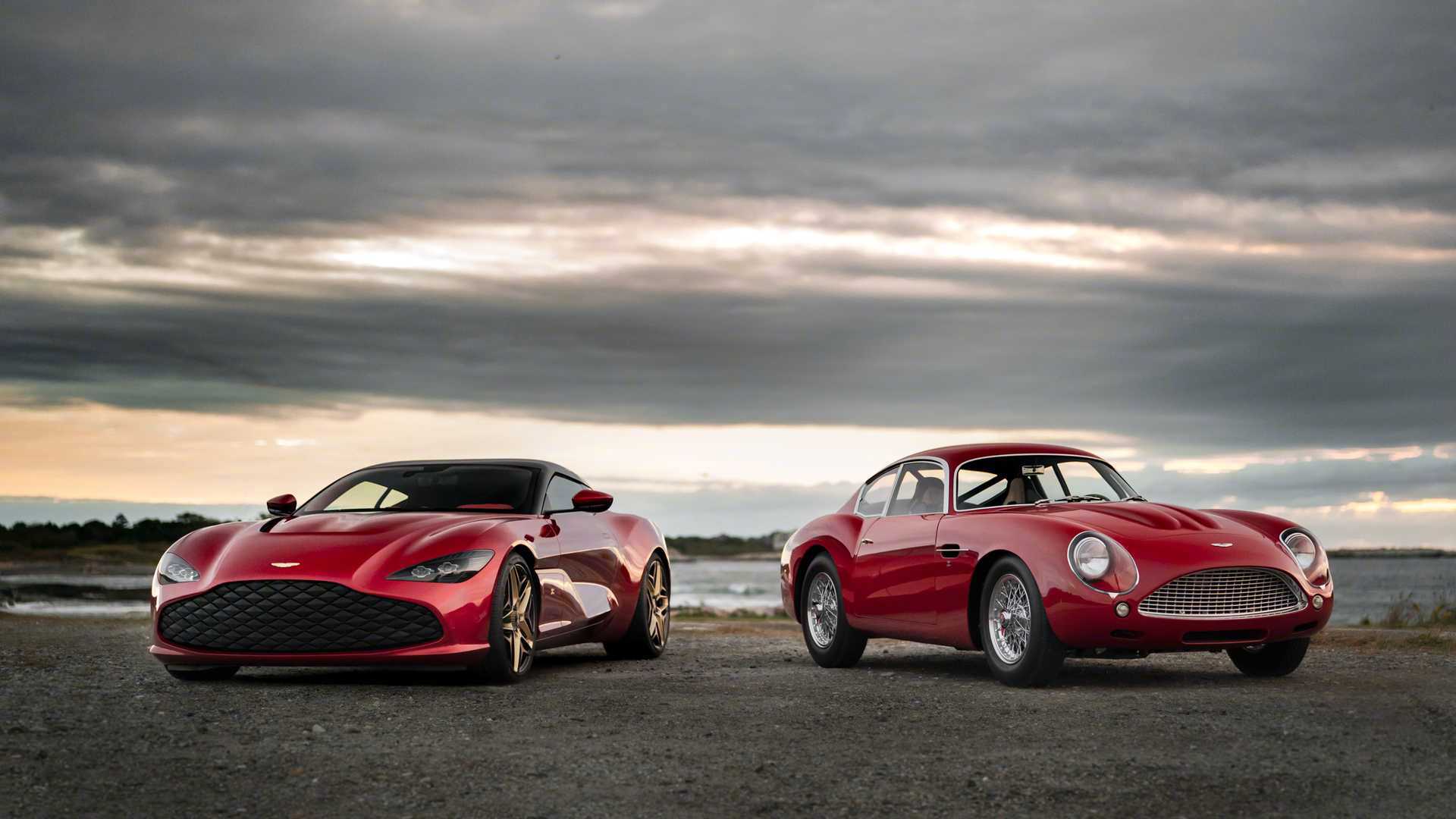 阿斯顿马丁Aston Martin DBS GT Zagato And DB4 GT Zagato Continuat