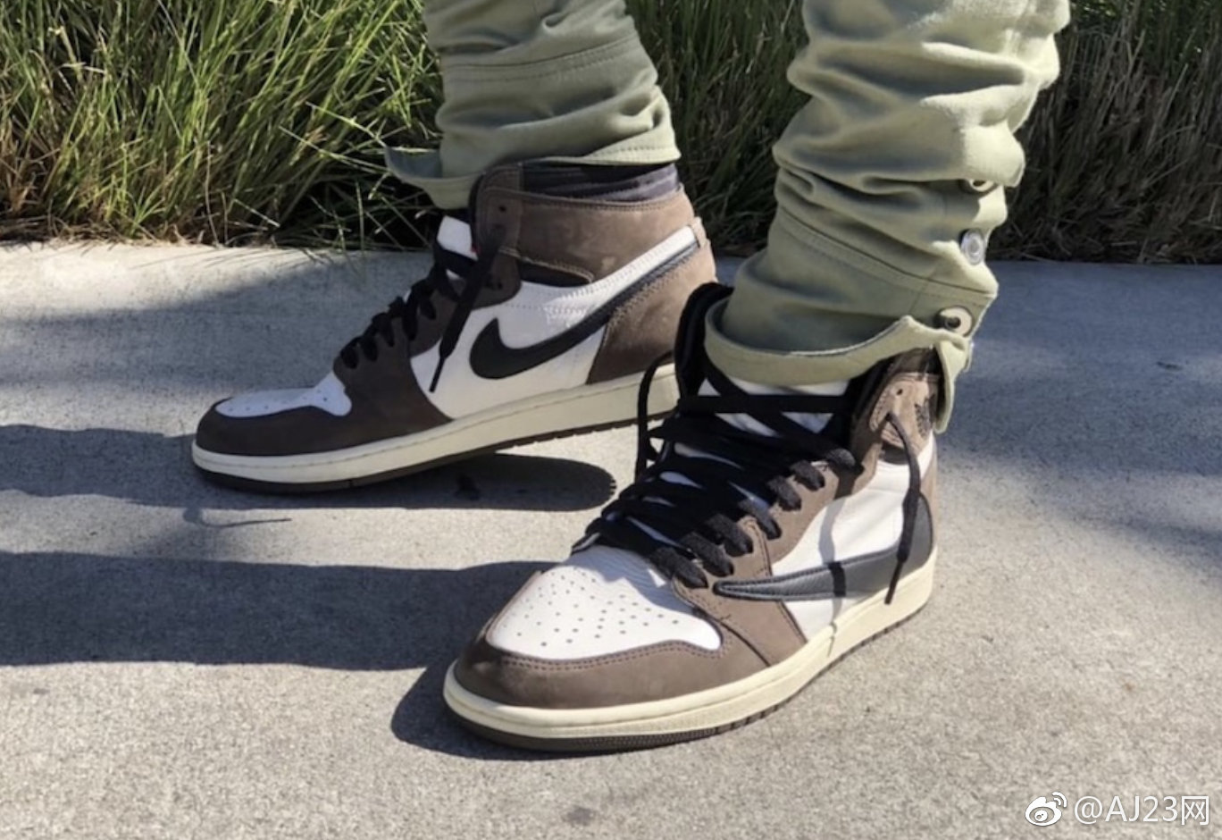 Travis Scott x Air Jordan 1 High OG TS SP 货号: CD4487-100
