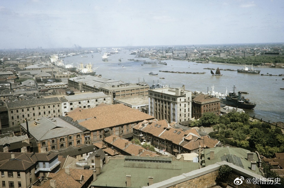 1975年上海的屋顶|屋顶|上海_新浪新闻