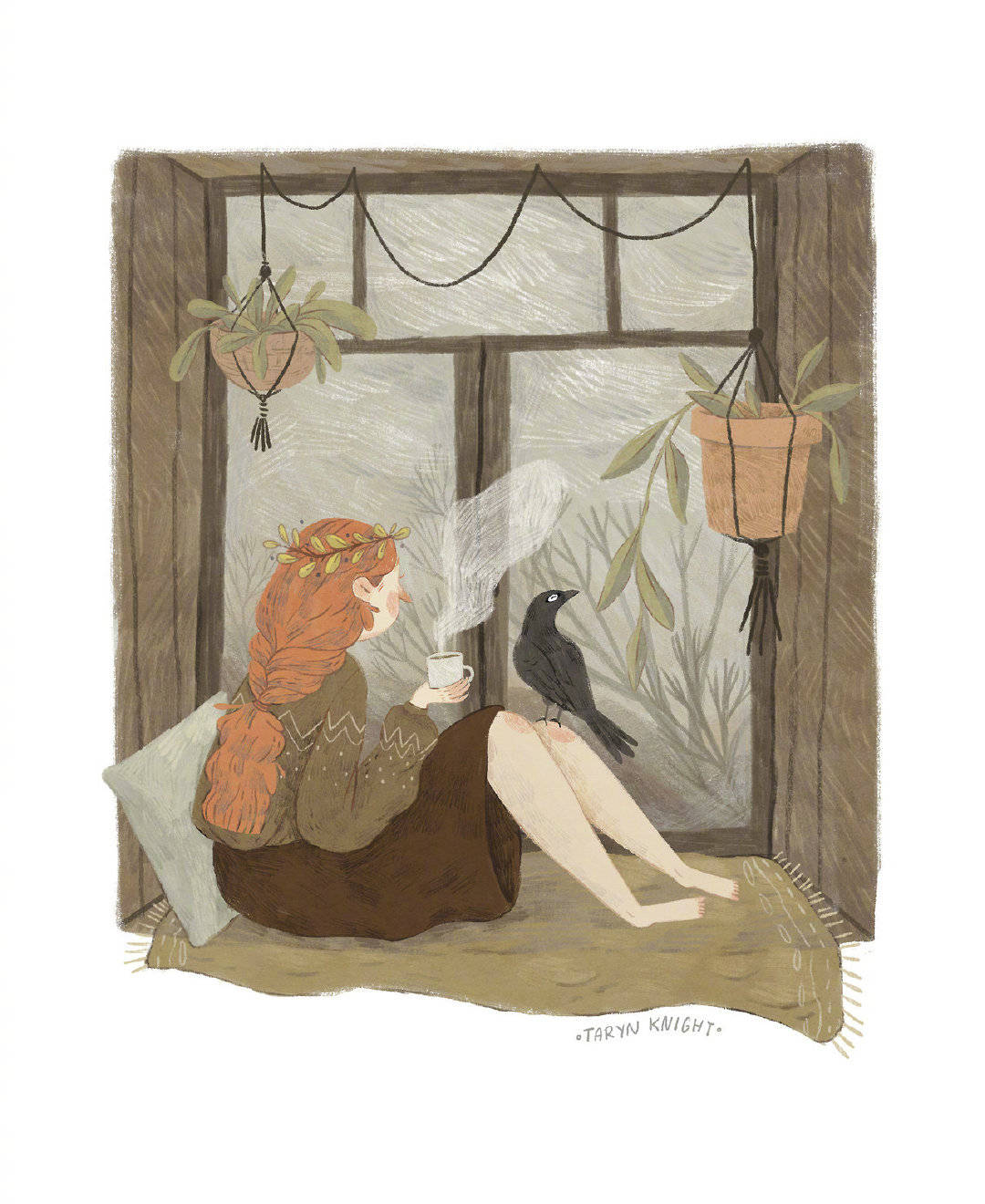 美国插画师 Taryn Knight 绘画作品 tarynknight.com