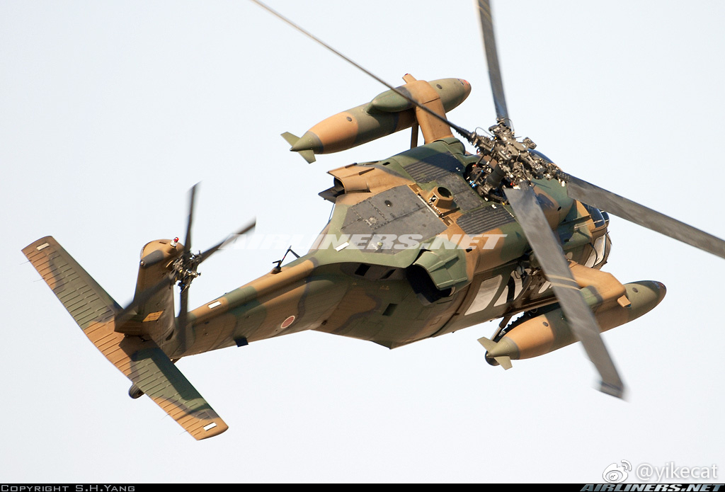 Mitsubishi UH-60JA/S-70A-12 Black Hawk“黑鹰”|陆上自卫队|机队|通用_新浪新闻