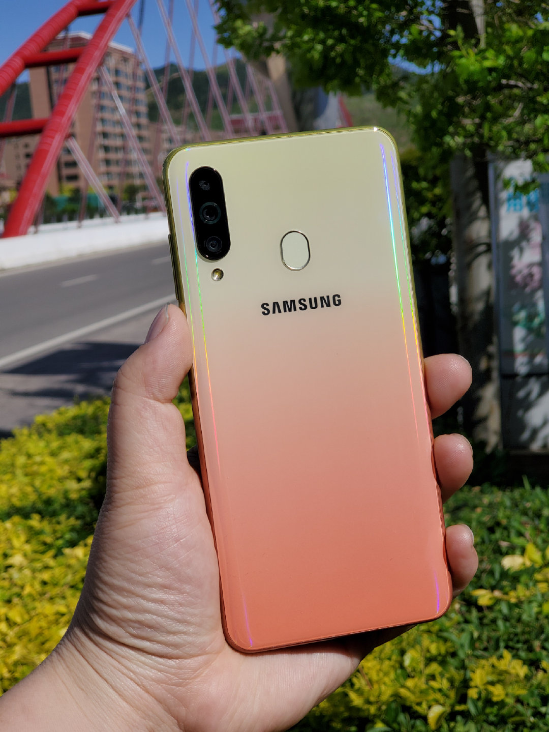 高性价比≠低颜值，三星Galaxy A60素颜图赏__财经头条