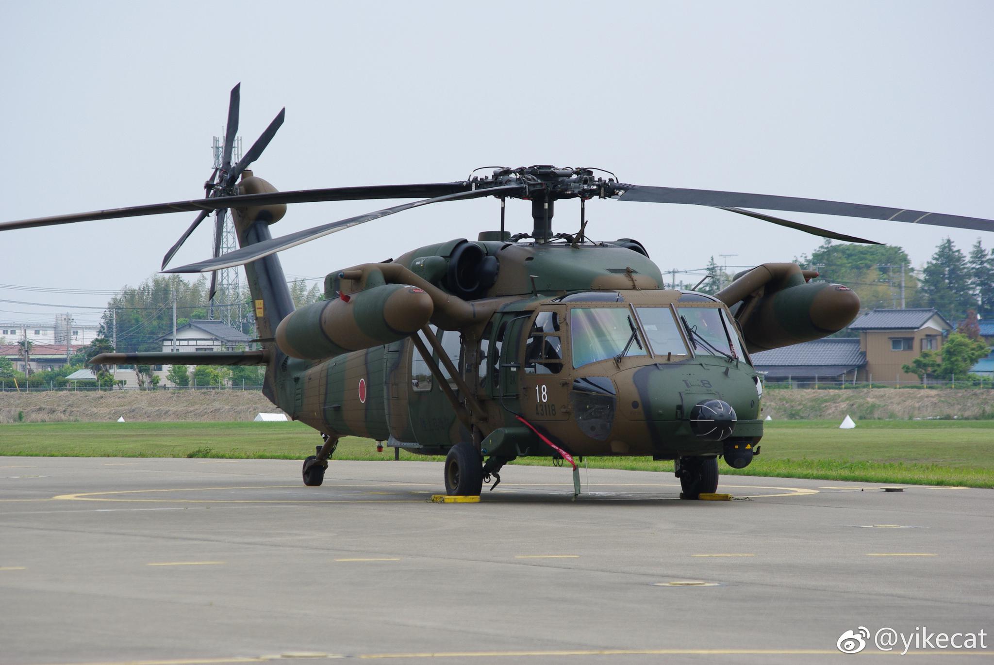 Mitsubishi UH-60JA/S-70A-12 Black Hawk“黑鹰”|陆上自卫队|机队|通用_新浪新闻