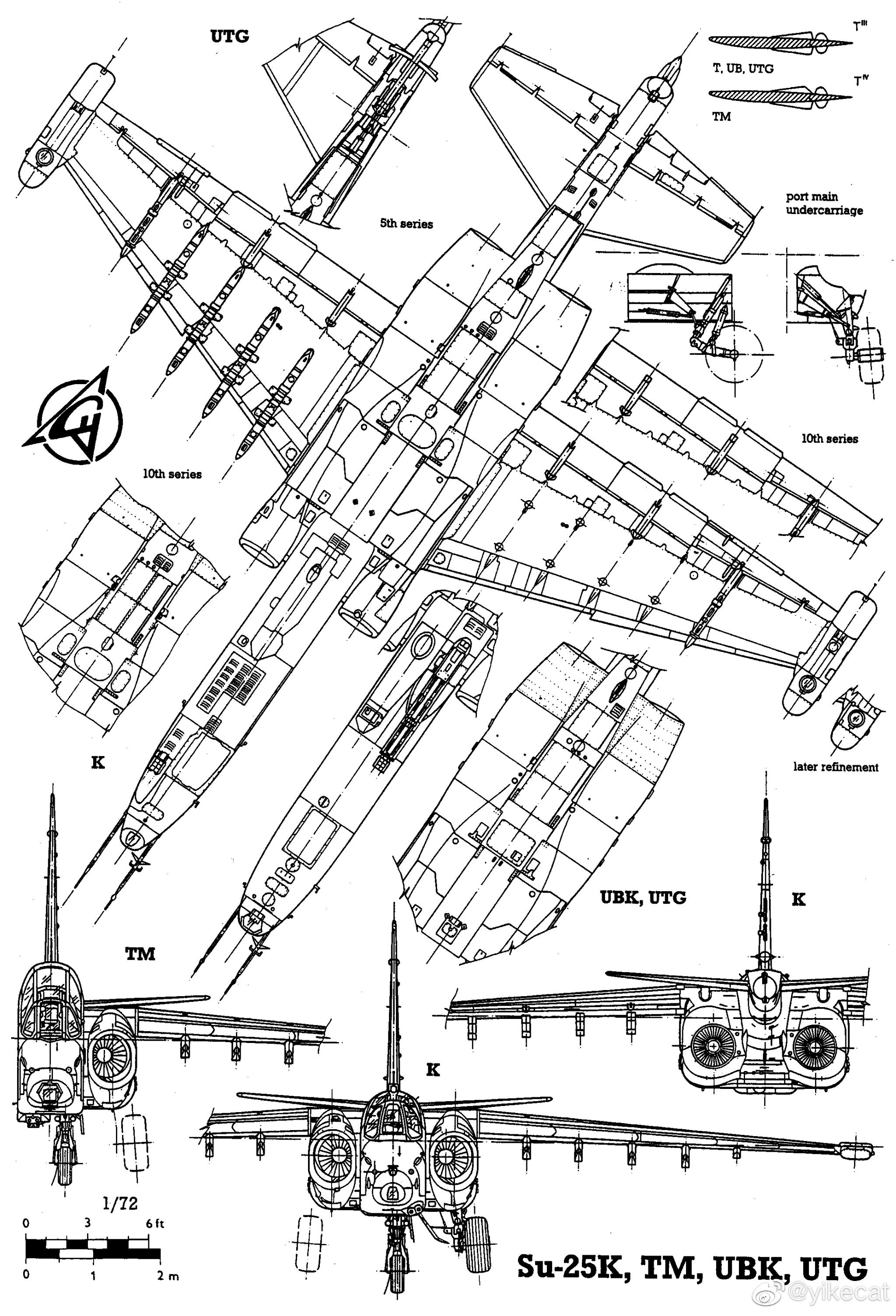 Сухой Су-25/Sukhoi Su-25 Грач“白嘴鸦”强击机苏霍伊S