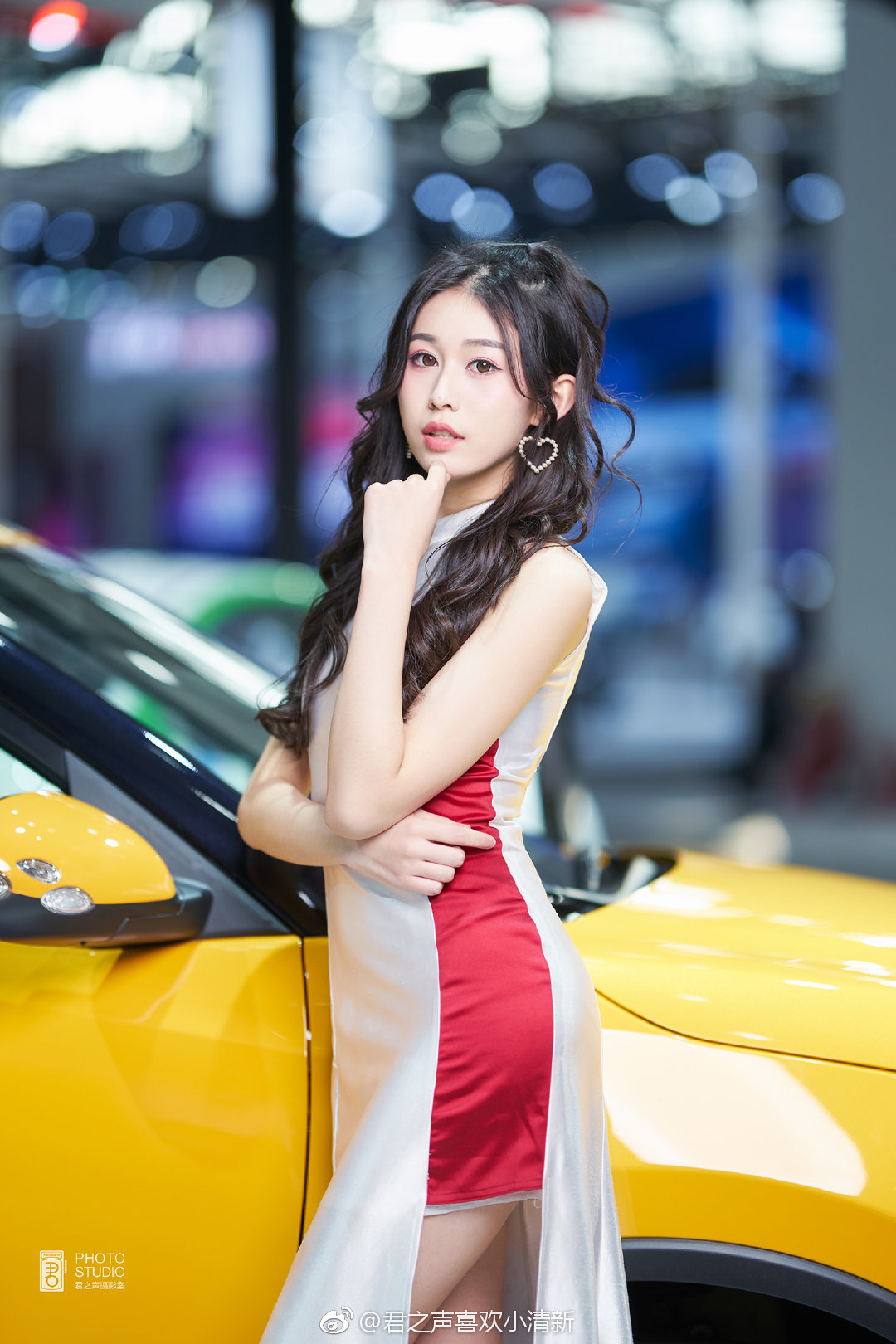 广州车展 @刘婷DDuu CR@君之声喜欢小清新-新浪汽车