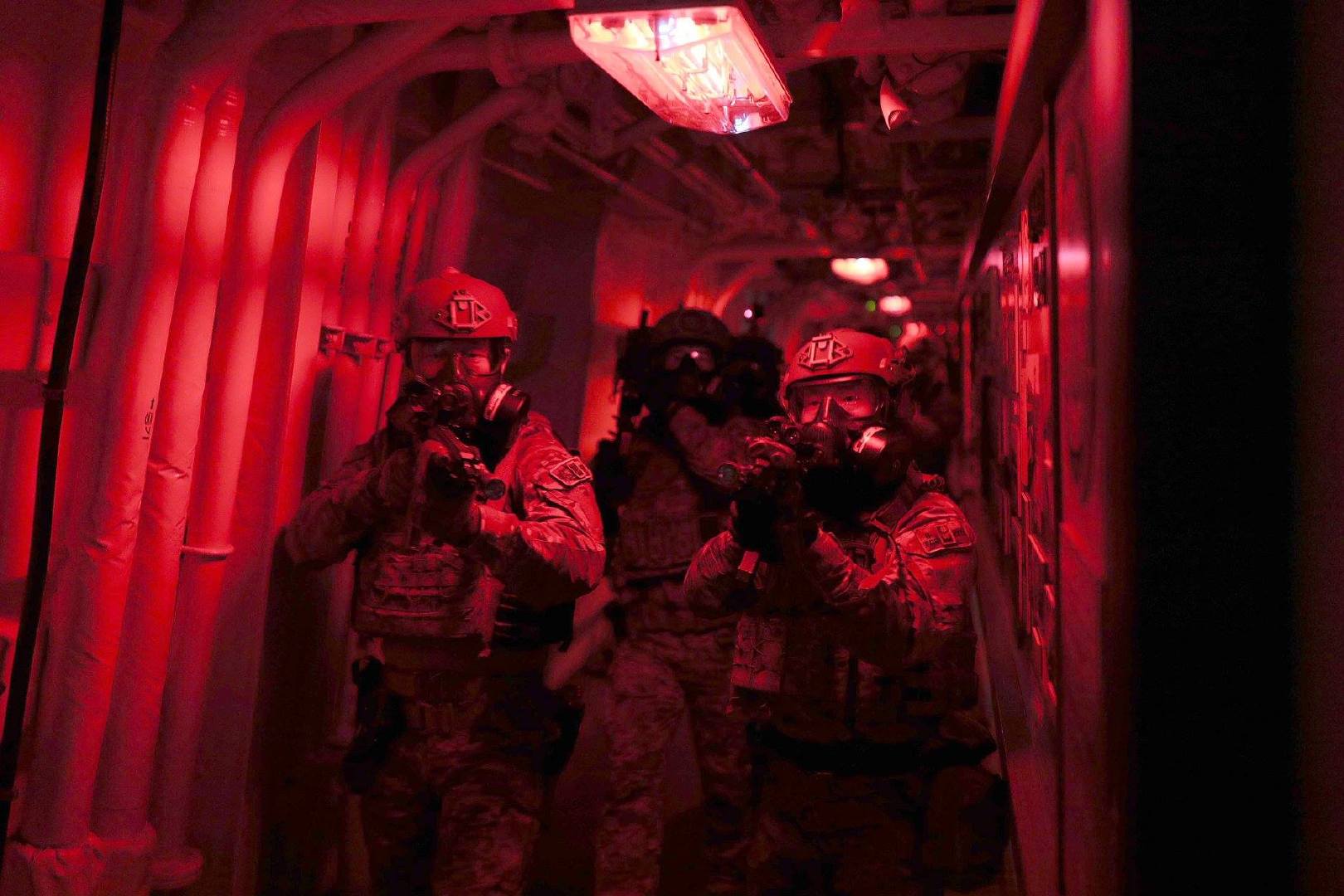 韩国海军水下爆破/海豹突击队（UDT/SEAL）作为韩国海军第28批“青海|青海|海军|海豹突击队_新浪新闻