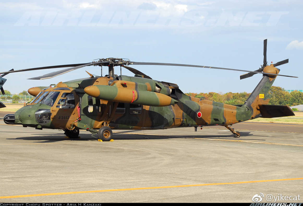 Mitsubishi UH-60JA/S-70A-12 Black Hawk“黑鹰”|陆上自卫队|机队|通用_新浪新闻