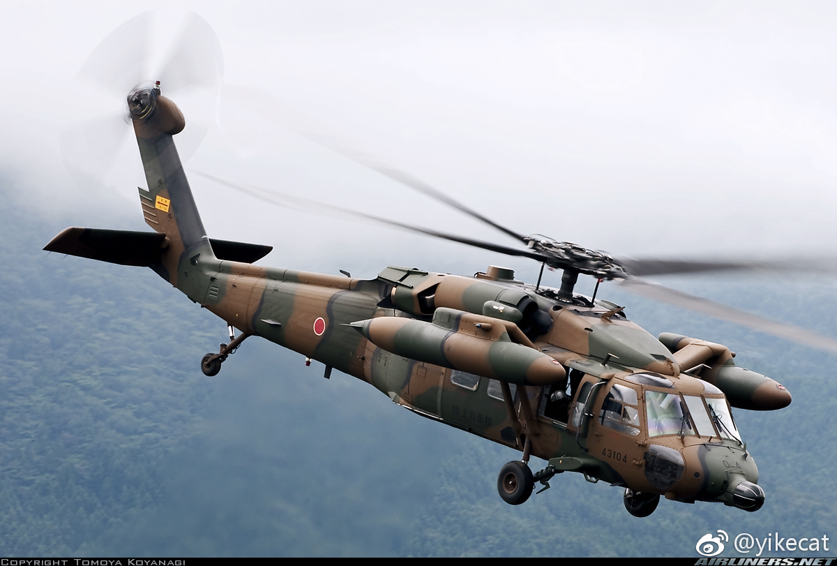 Mitsubishi UH-60JA/S-70A-12 Black Hawk“黑鹰”|陆上自卫队|机队|通用_新浪新闻