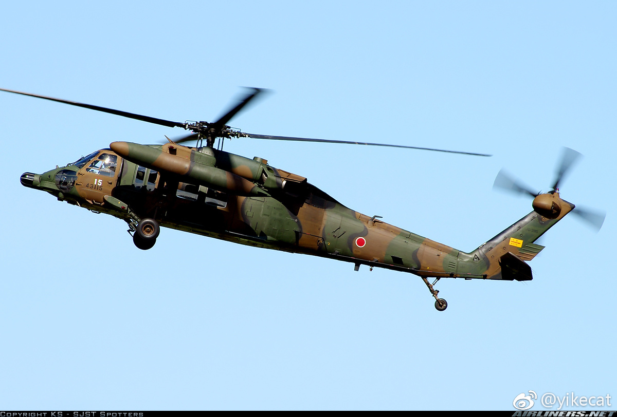 Mitsubishi UH-60JA/S-70A-12 Black Hawk“黑鹰”|陆上自卫队|机队|通用_新浪新闻