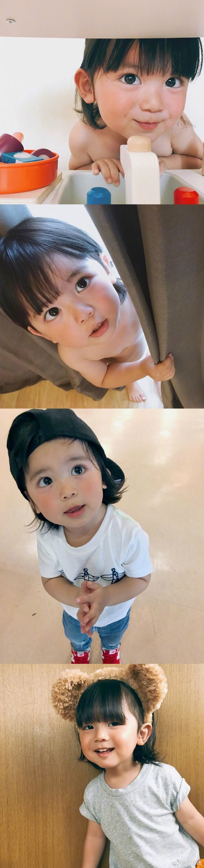 日本萌娃 ayato 还是个男孩子 太萌了吧