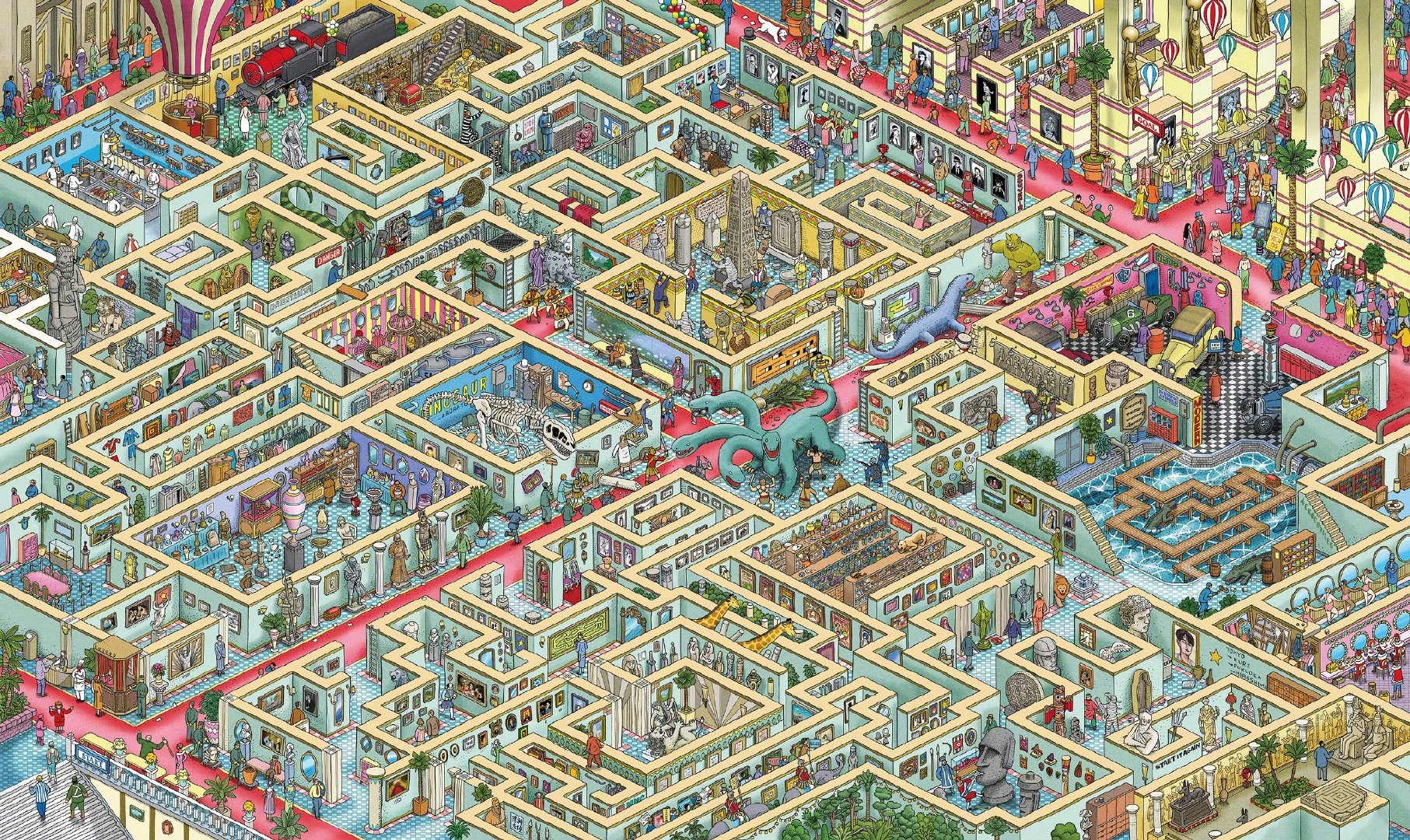 日本插画设计工作室 IC4DESIGN 的作品，一幅画我可以看一天