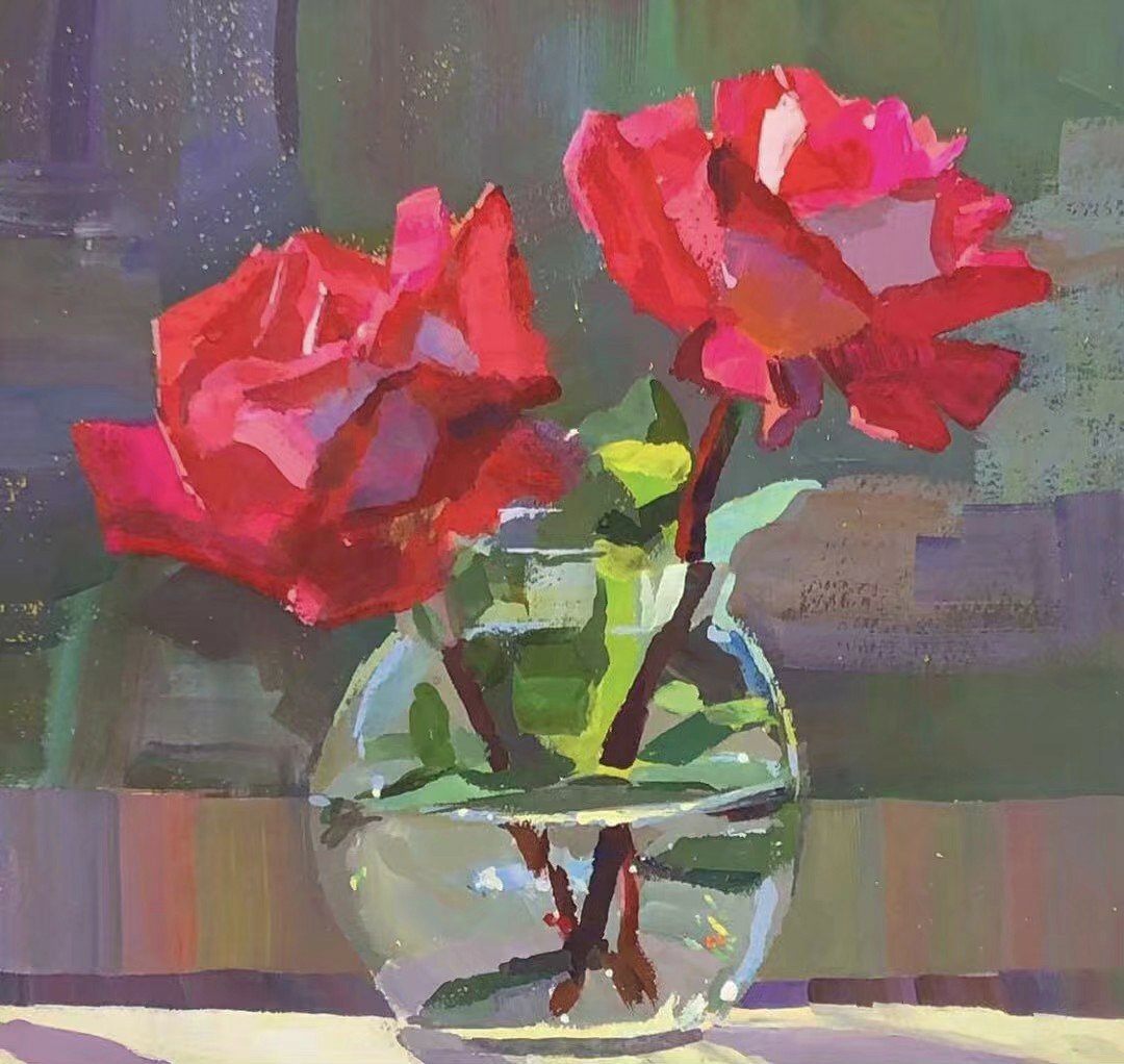 色彩中透明物体的质感表现 ～（By：gia_artwork ）|物体|质感|色彩_新浪新闻