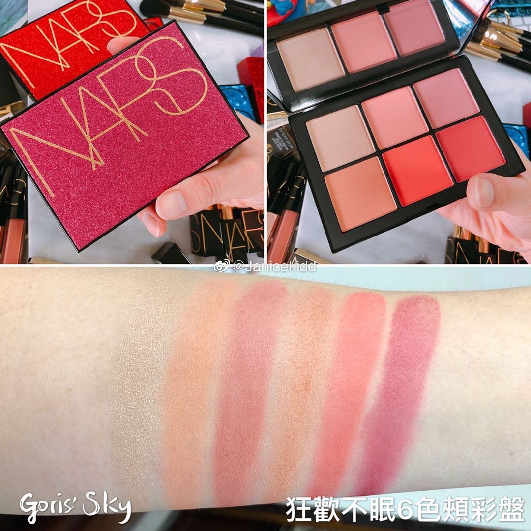 NARS 2019圣诞限量Studio 54狂欢派对系列DISCO IS BACK EXCESS YOUES|亮片|腮红|沉沦_新浪新闻