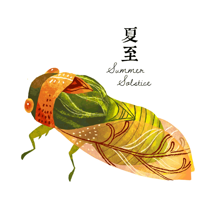 Cinyee Chiu创作的动物版二十四节气