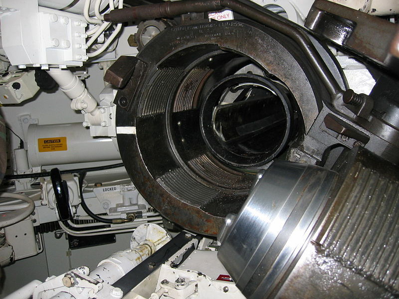 美军XM907加农炮细节