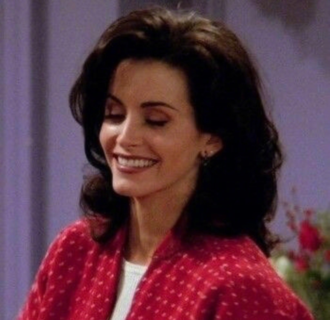 Courteney Cox as Monica Geller in Friends