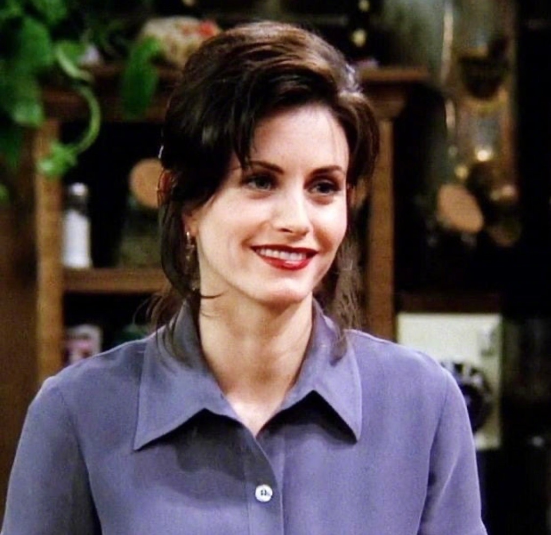 Courteney Cox as Monica Geller in Friends