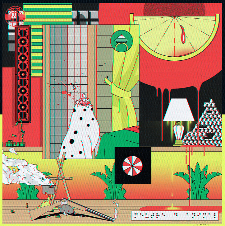 Nicolas Ridou 那些脑洞很大又略显血腥的超现实主义插画|插画|超现实主义_新浪新闻