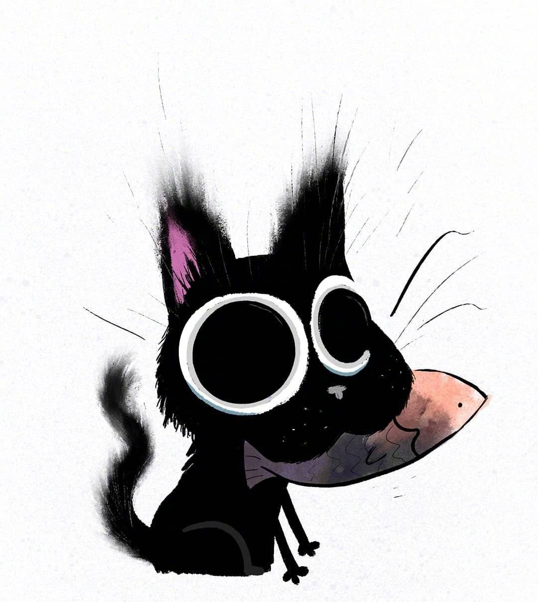 喵-插画师Dan Tavis|插画师_新浪新闻