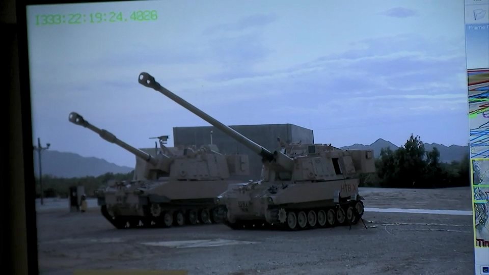 美军XM907加农炮细节