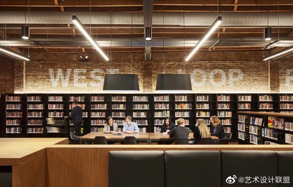 SOM新作 - 芝加哥公共图书馆West Loop分馆。|Loop|分馆|新作_新浪新闻