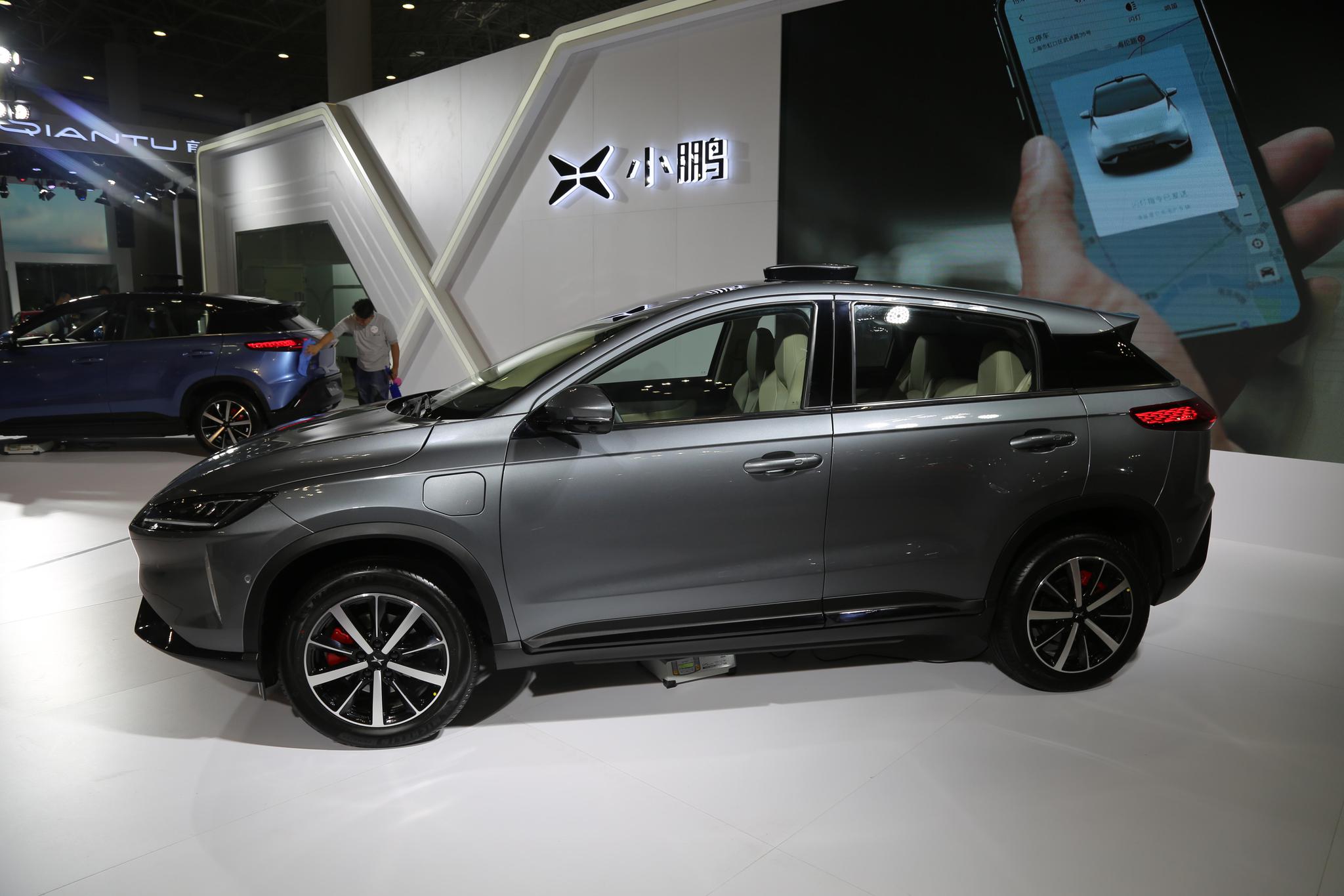 小鹏汽车G3 纯电SUV，中国造车新势力重磅车型实拍！-新浪汽车