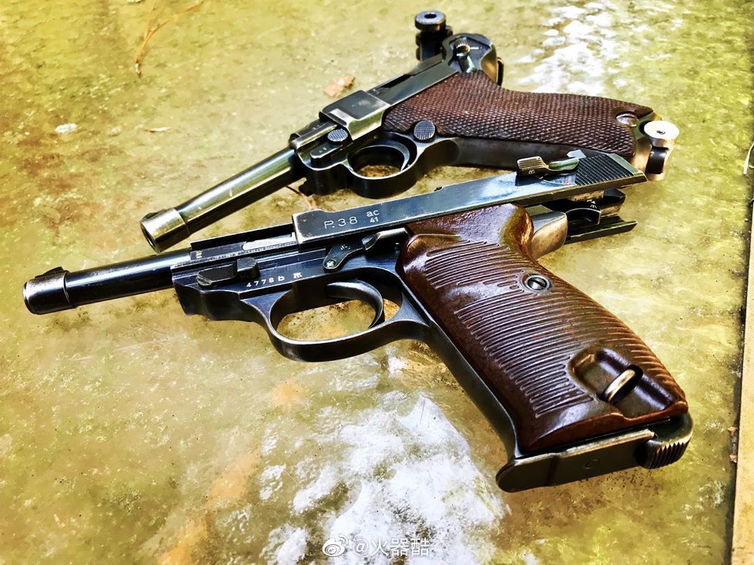 二战德军标配手枪 鲁格P08 瓦尔特P38|鲁格|瓦尔特|德军_新浪新闻