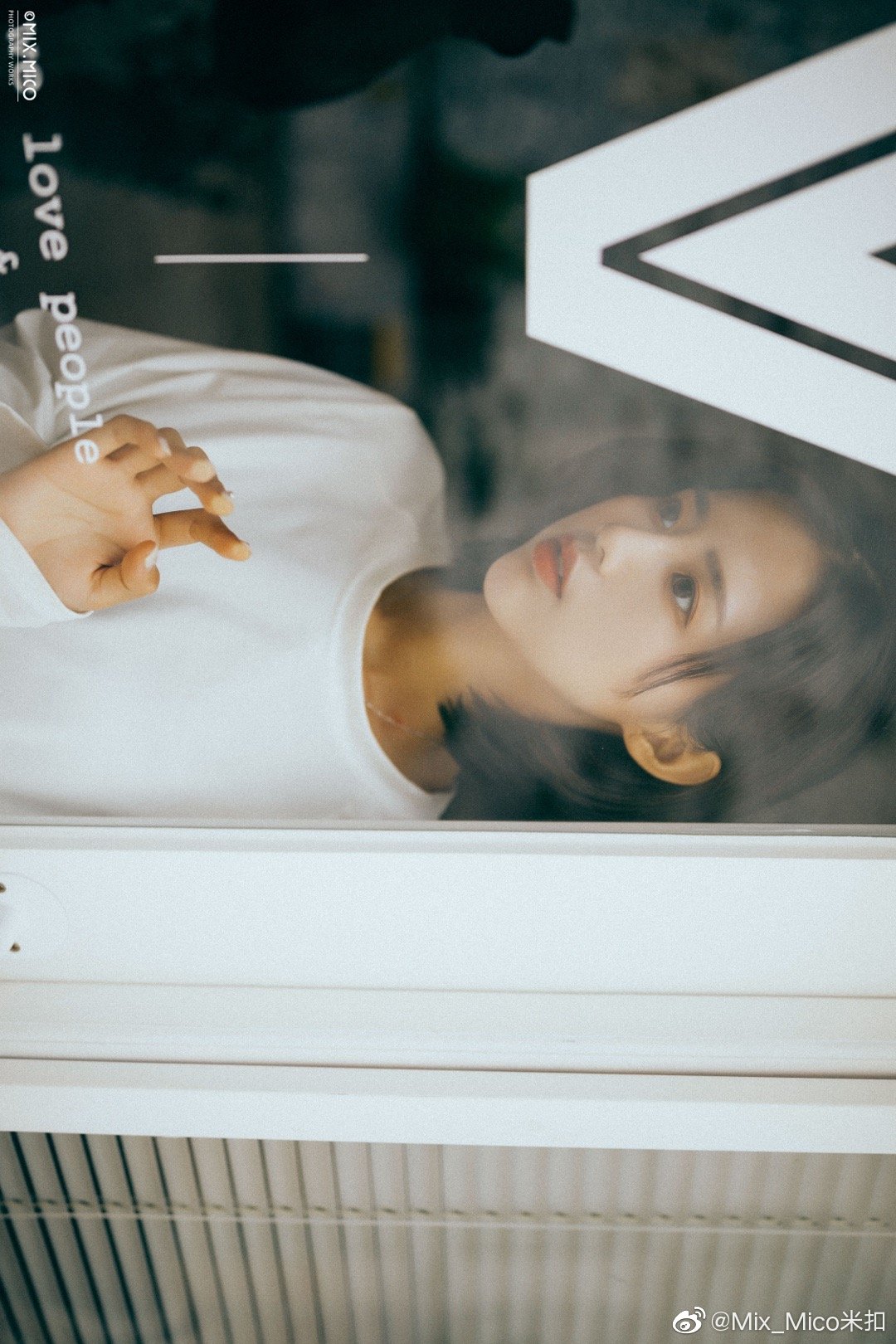 因为你，我愿意成为一个更好的人。@Mix_Mico米扣|我愿意|摄影_新浪新闻