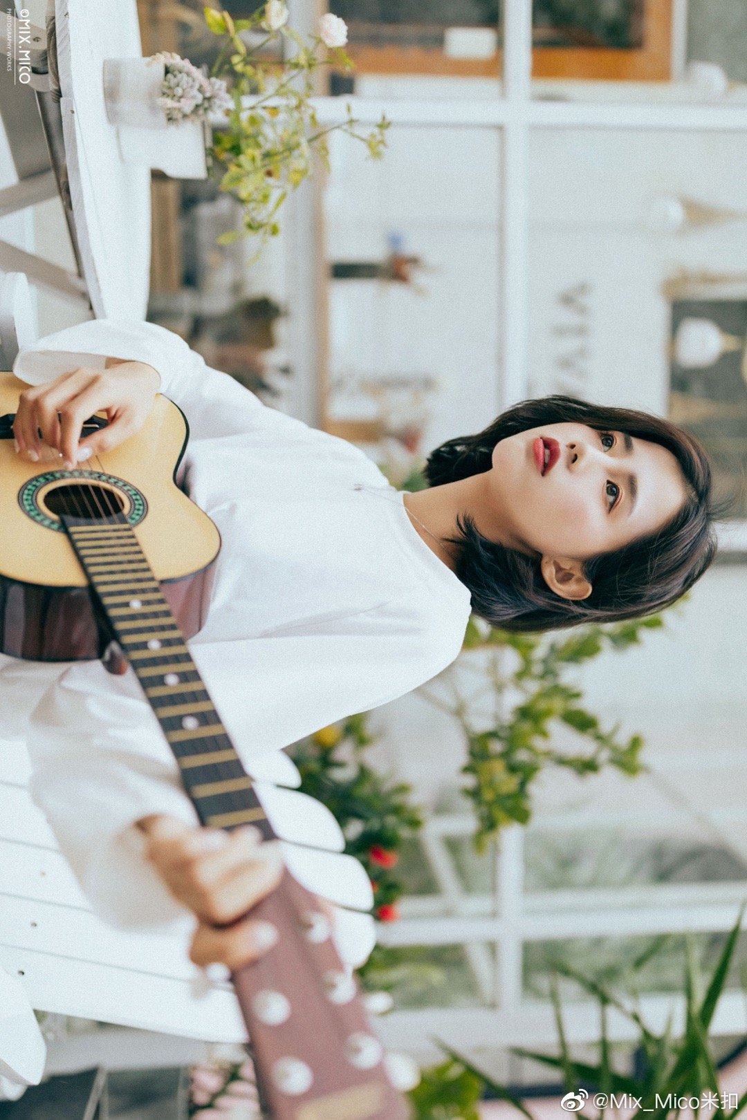 因为你，我愿意成为一个更好的人。@Mix_Mico米扣|我愿意|摄影_新浪新闻