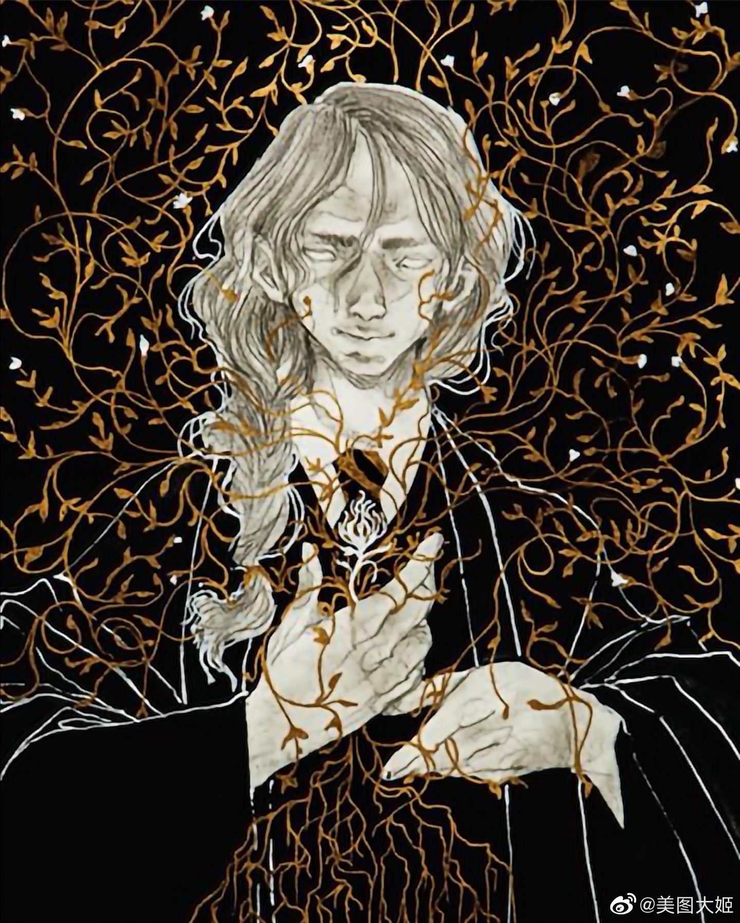 神秘点图案，特殊的绘画风格