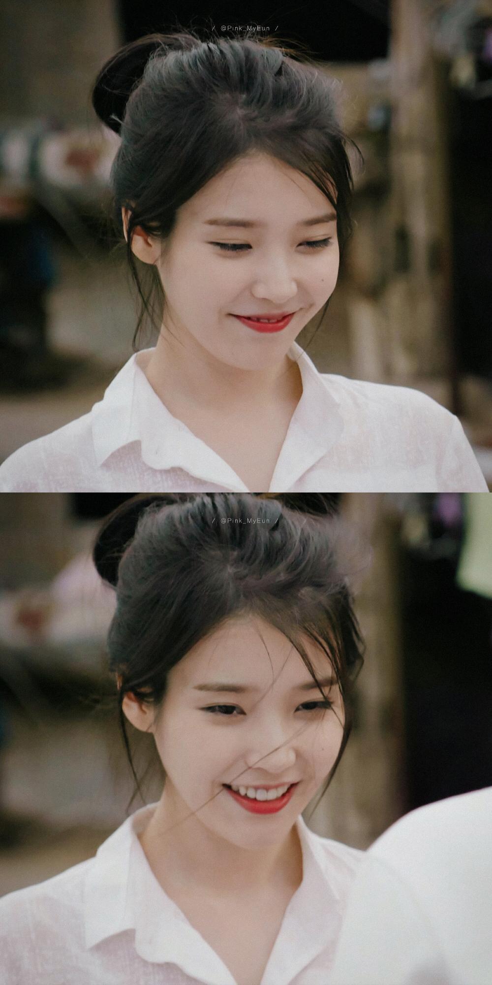 iu壁纸 点赞好运 cr.pink_myeun|壁纸|好运_新浪新闻