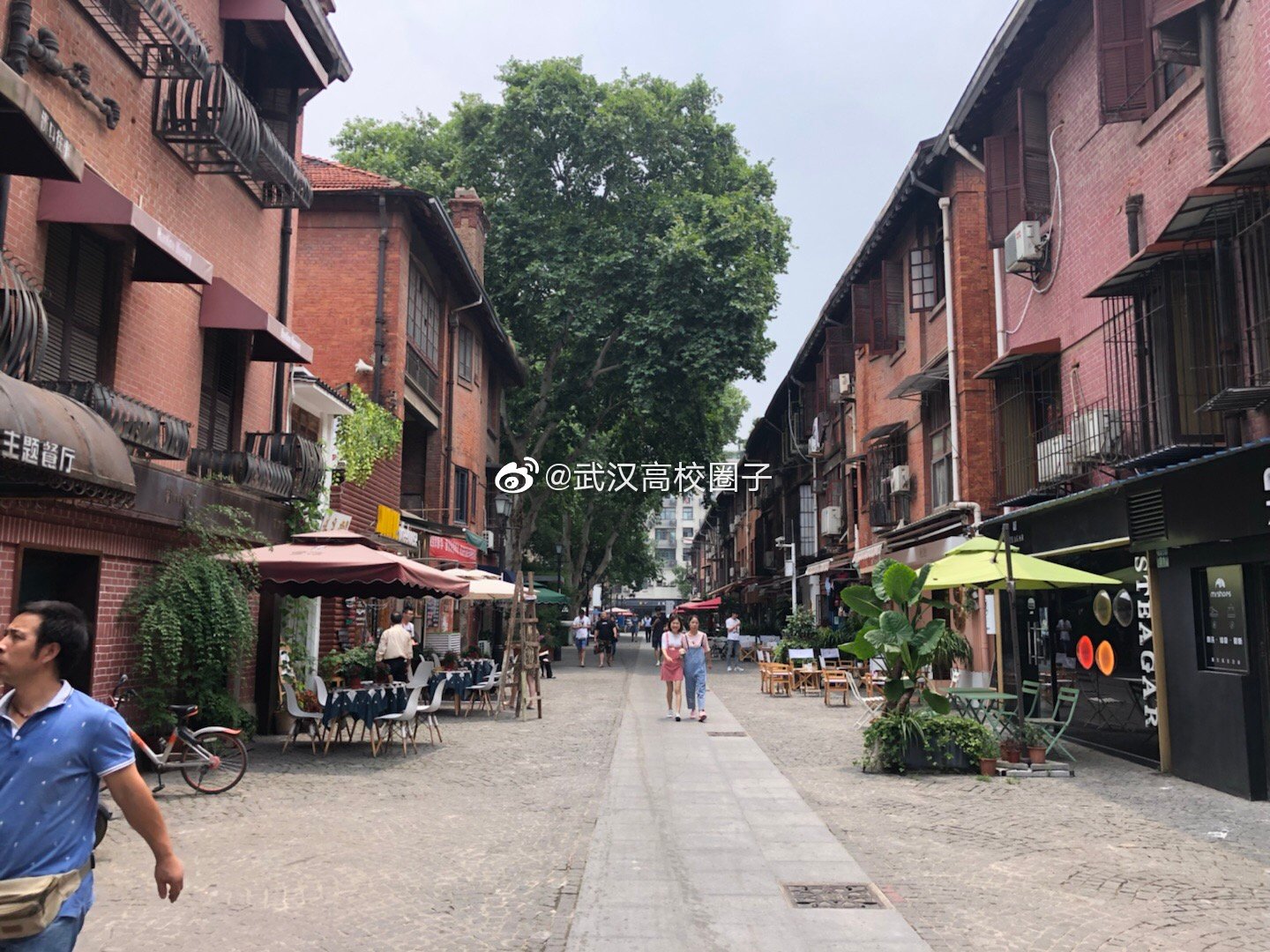 这个地方就是汉口的昙华林，环境很好，很多人在这里拍照|昙华林|汉口|兰陵_新浪新闻