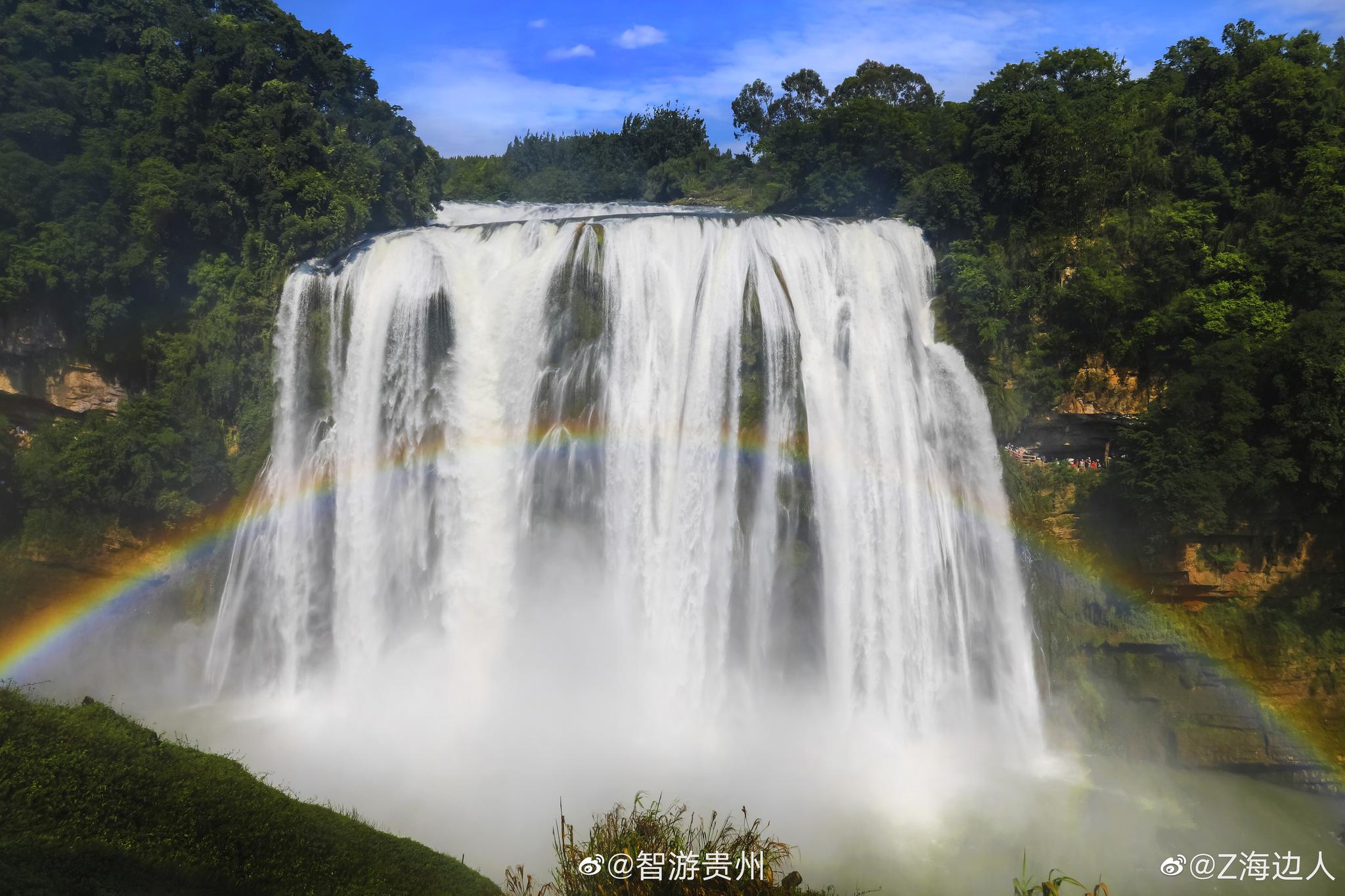 贵州黄果树瀑布是中国最大的瀑布，高77.8米，宽101米|贵州|瀑布|黄果树瀑布_新浪新闻