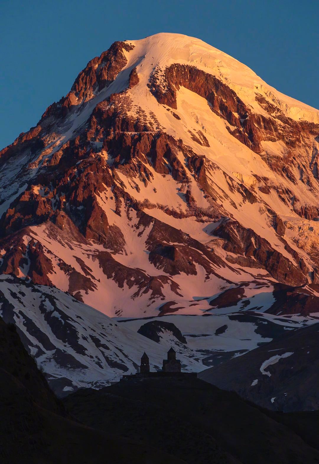 卡兹别克山丨格鲁吉亚的第三大高山，高加索的第七大高山|格鲁吉亚|大高山|卡兹_新浪新闻