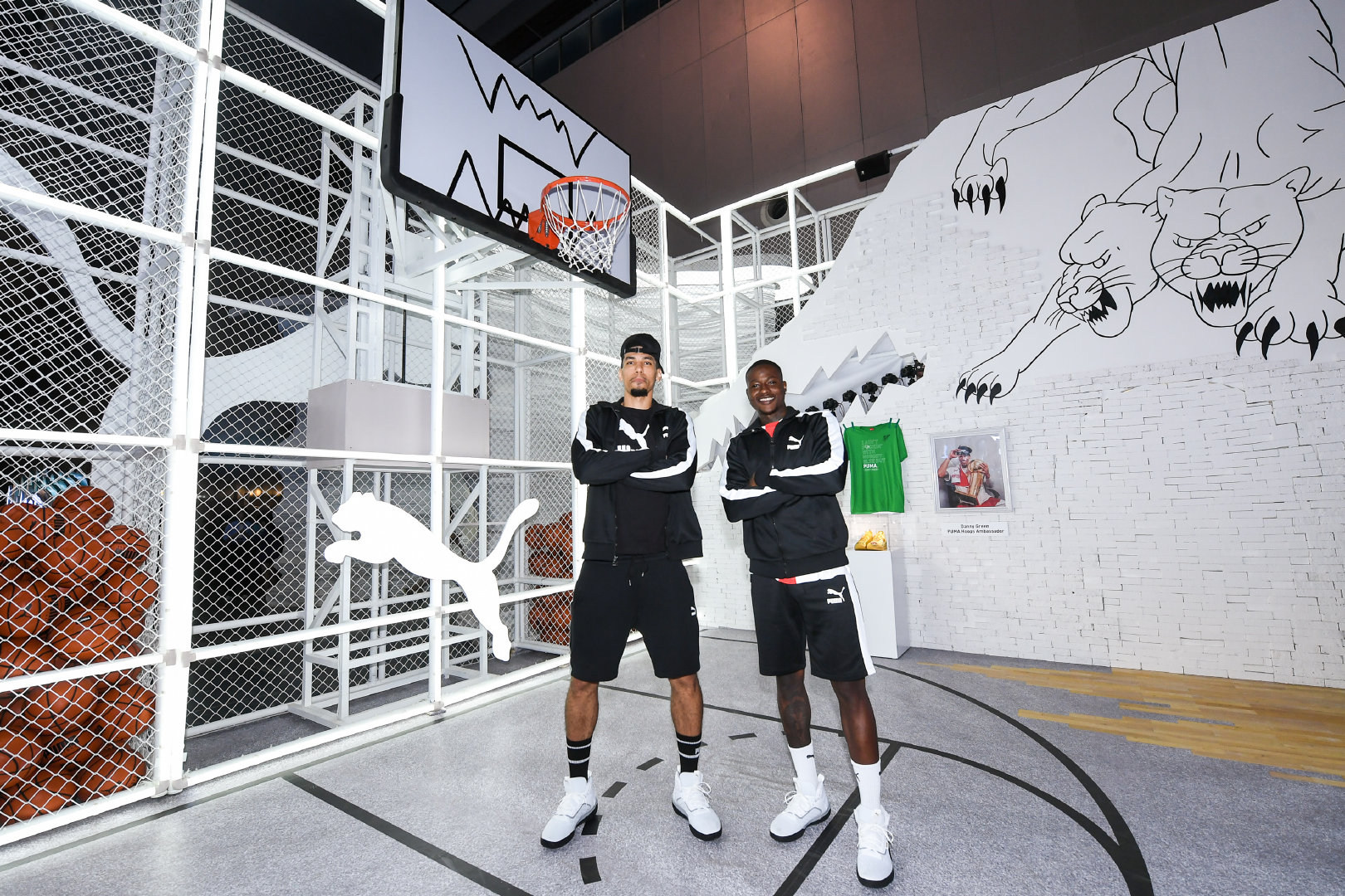 PUMA特邀旗下精英球员——NBA球星丹尼·格林（Danny Green）和特里·罗