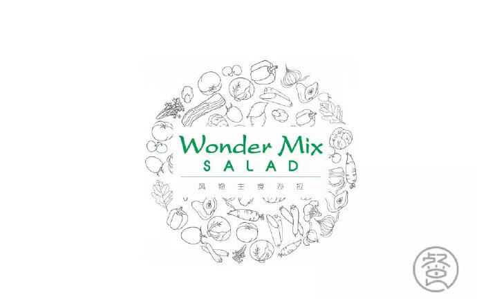 一组漂亮的轻食logo设计欣赏。|轻食|logo设计_新浪新闻